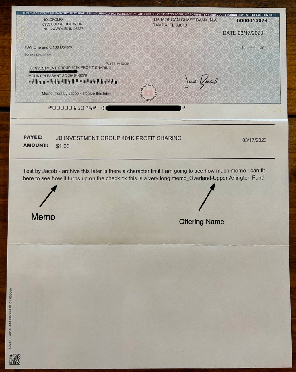 What Do Distribution Checks Look Like?