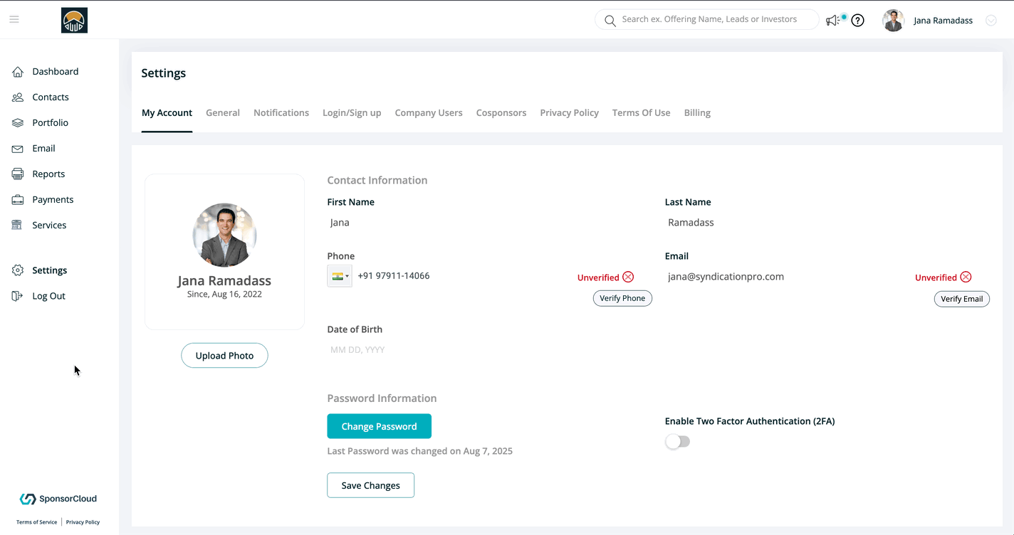 Automated Fair Market Value Letter (FMV)